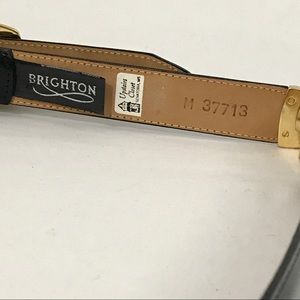 Brighton | Accessories | New Brighten Black Belt 34 | Poshmark
